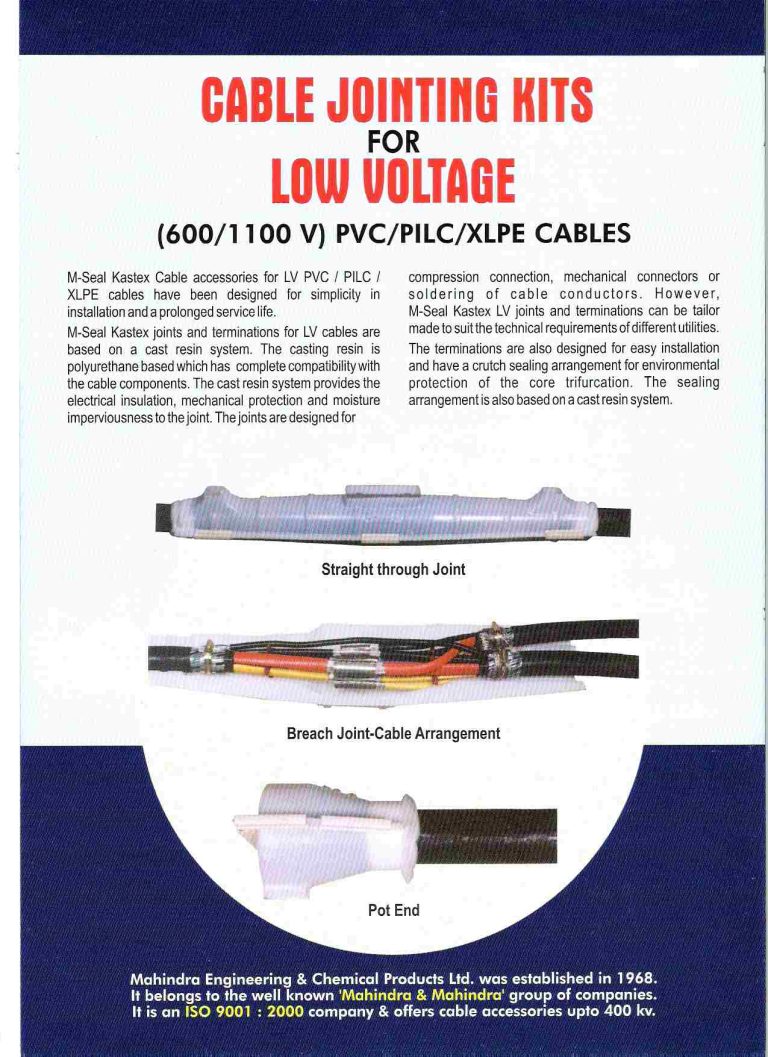 LT CABLE JOINTING KIT – Mahavir Industrial Corporation